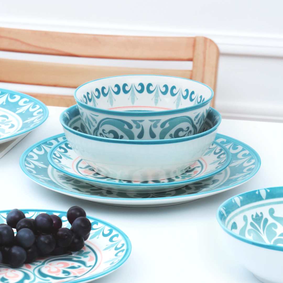 Dinner Sets Price In Pakistan | Ceramic 12 & 24 Piece Dinnerware Sets