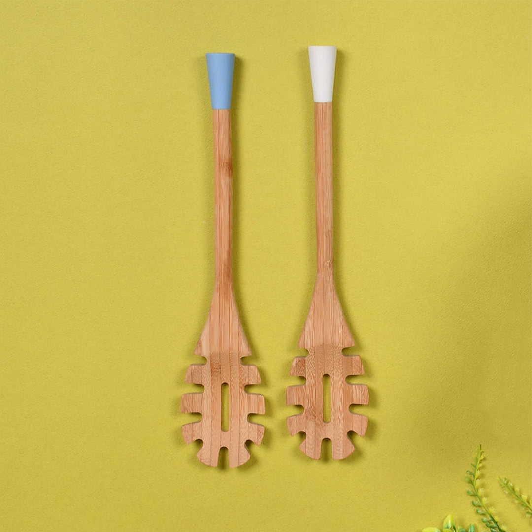 Bamboo Wooden Spaghetti Server Spoon